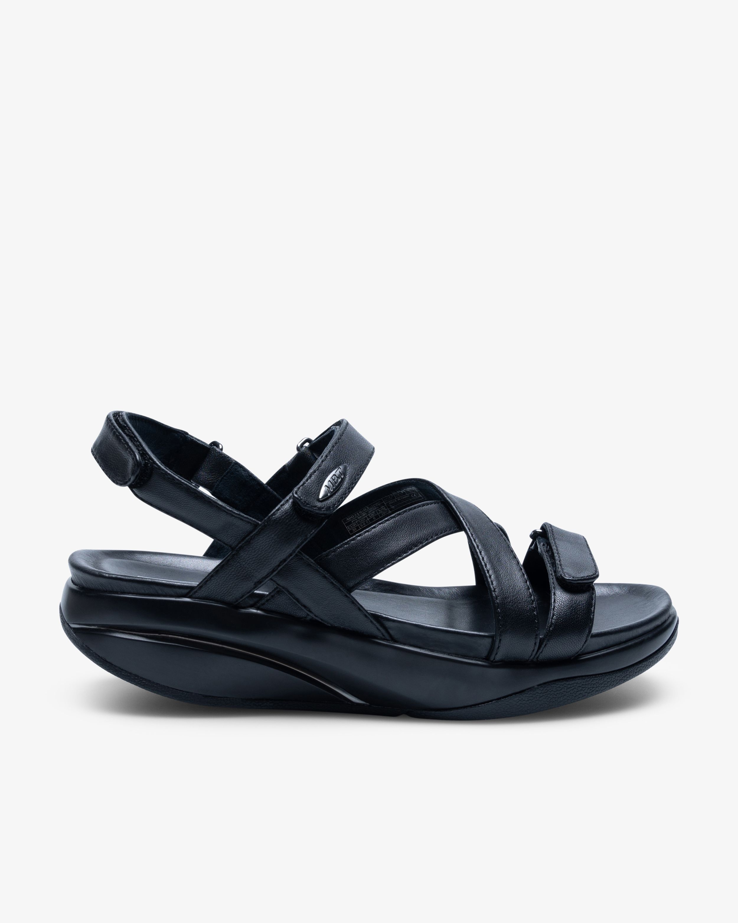 MBT Kiburi Performance Musta Sandaali Naisille | Tilaa