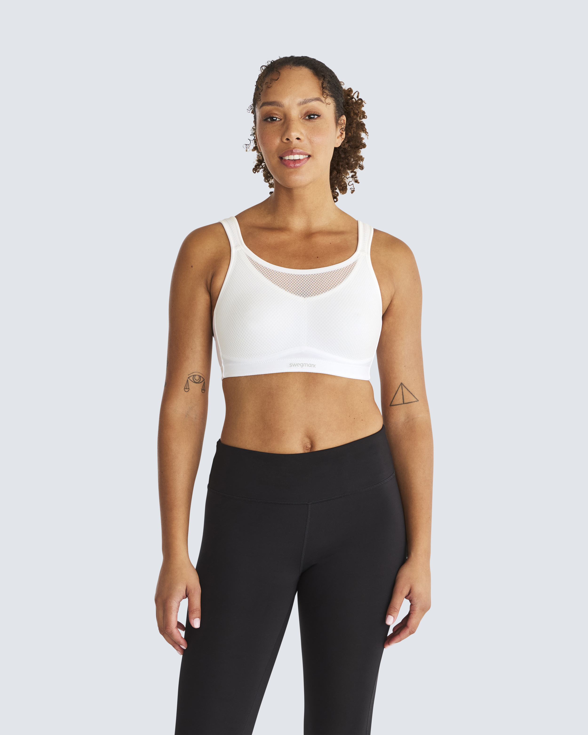 Kjøp Swegmark Magic sports-BH Hvit | Høyeste kvalitet