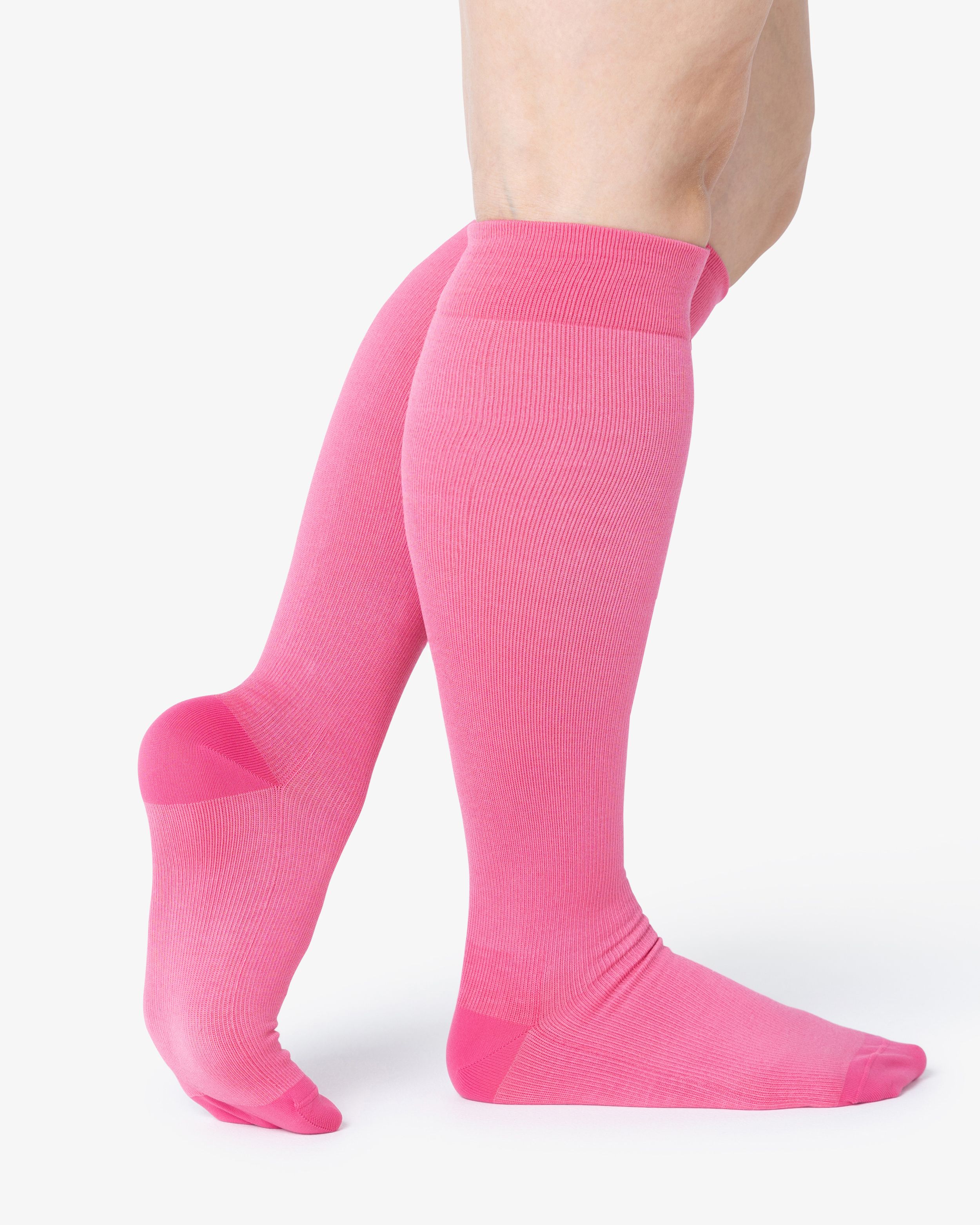 Tukisukat Roosa Leveä pohje | Osta Color4carelta