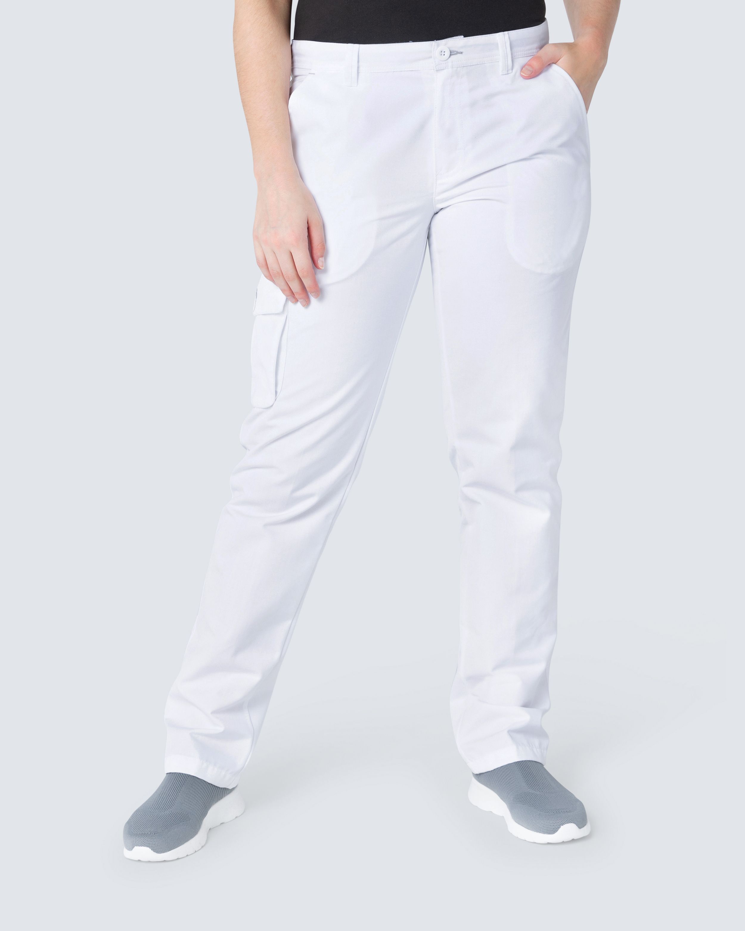 Nybo Perfect Fit Hvit Bukse Dame | Kjøp på Color4care