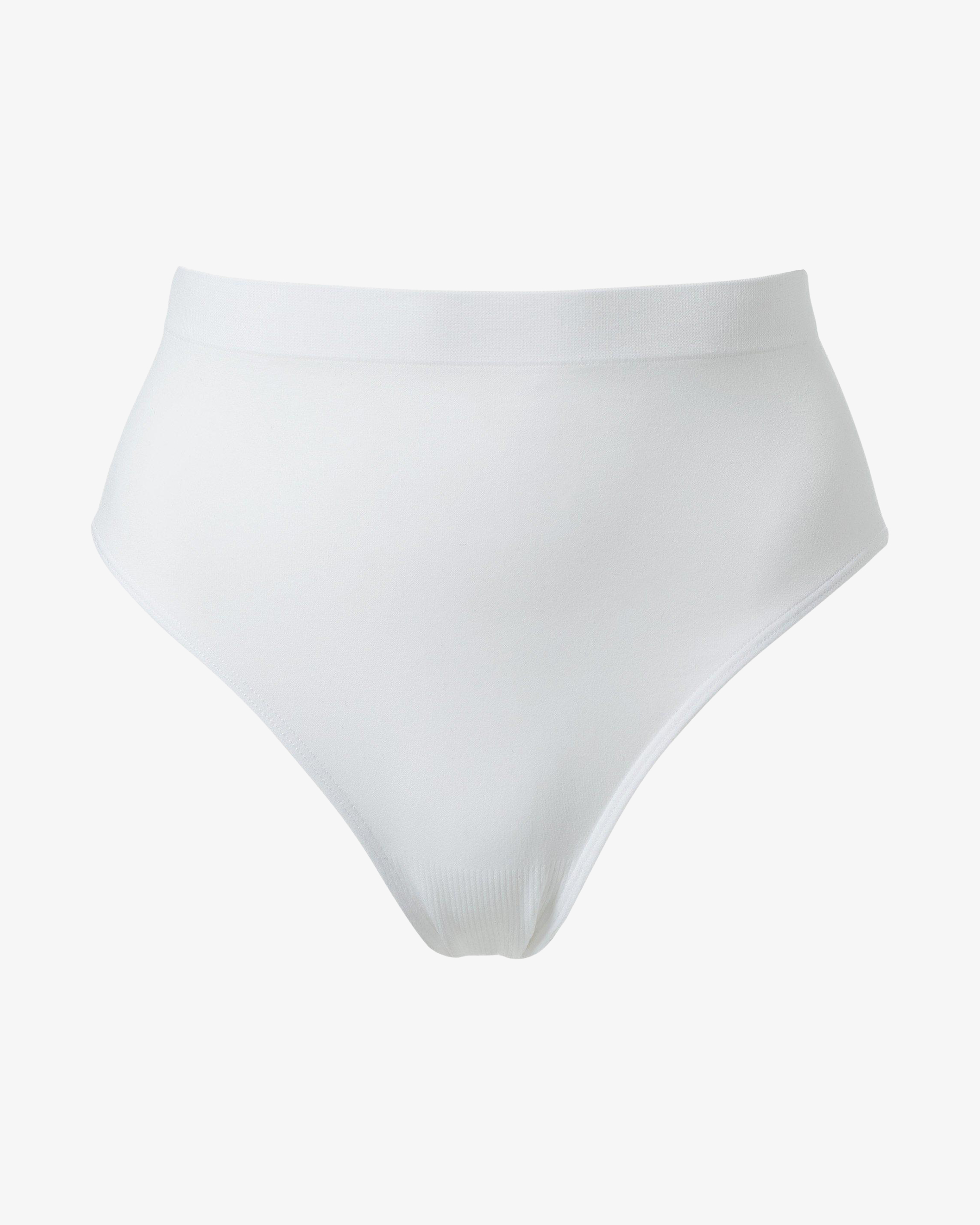 Seamless Marie svart truse med høy midje Hvit | Kjøp nå